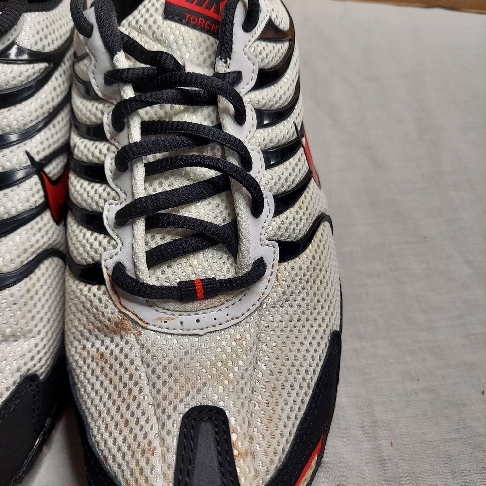Nike Air Max Torch 4 White University Red Black - Gem